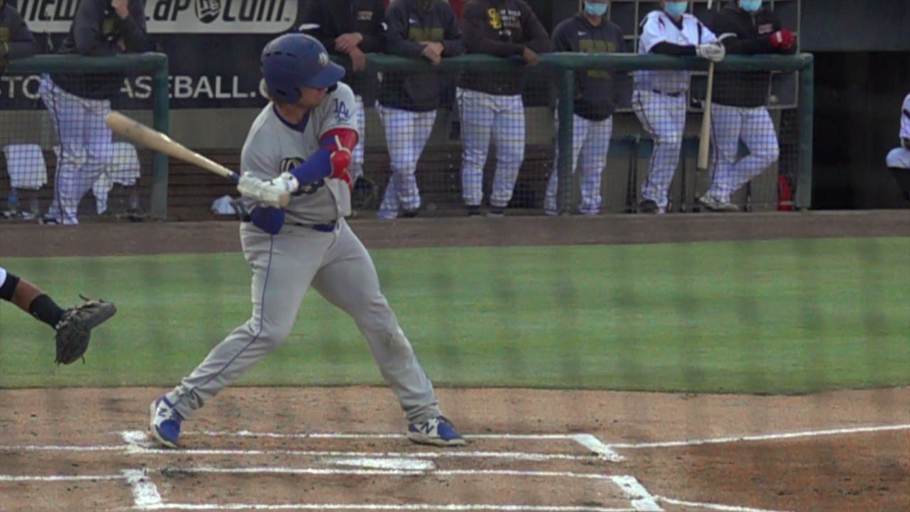Jonny Deluca, Los Angeles Dodgers OF Prospect - YouTube