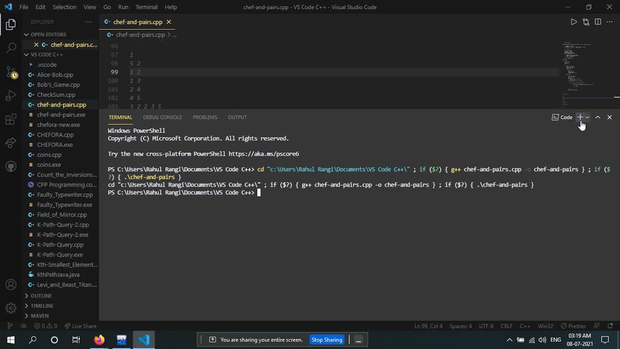 Chef and Pairs| Problem Code: PAIRCNT | Codechef July Challenge 2021 ...