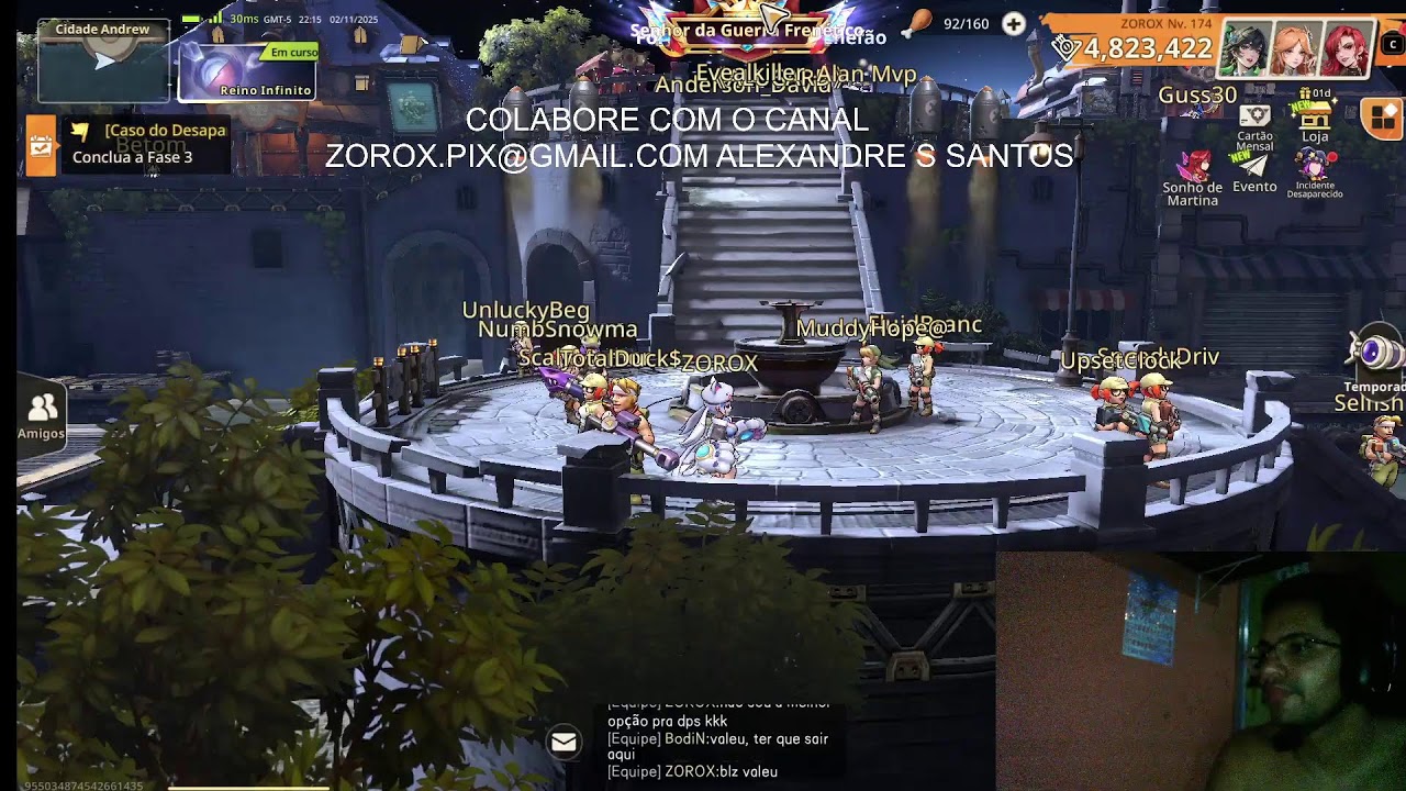 02/11/2025 AGRADECIMENTO A COMUNIDADE METAL SLUG AWAKENING ZOROX AO ...