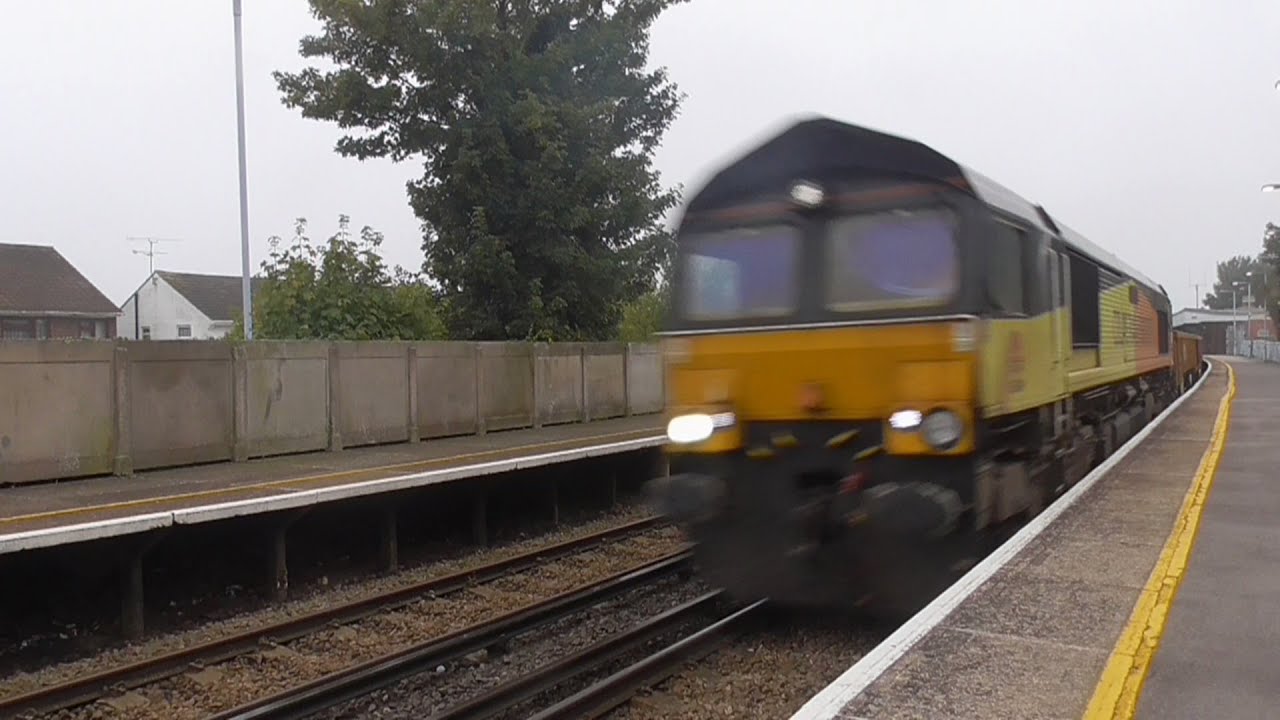 Colas Rail 66849 @ Whitstable - YouTube