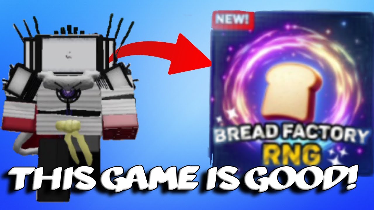 This NEW GAME is REALLY GOOD??? (Bread Factory RNG) - YouTube