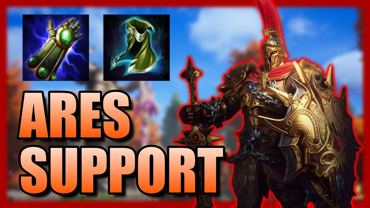 This god is STILL OP! Ares Support - Smite 2 MOBA Gameplay - YouTube