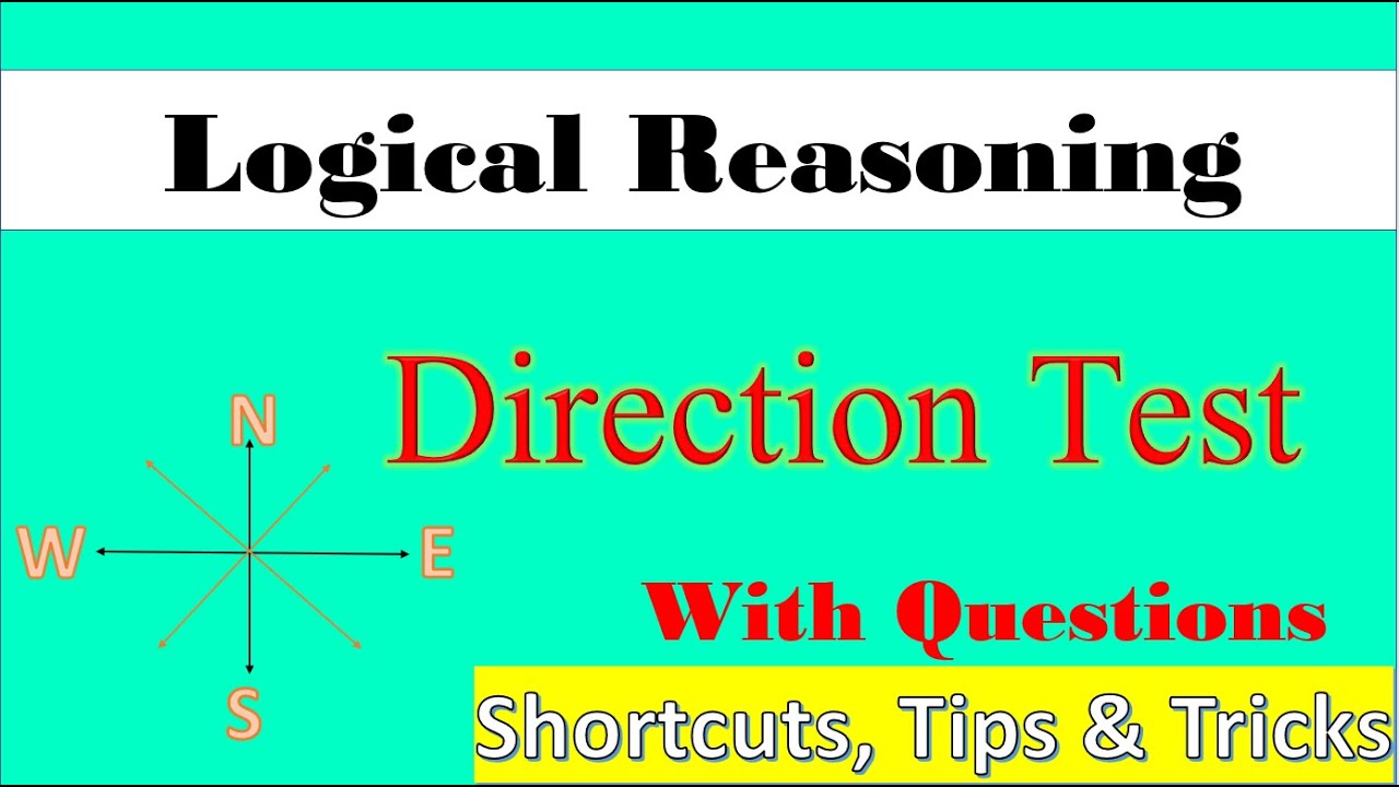 Direction Sense Test - Tricks & Shortcuts for Placement tests, Job ...