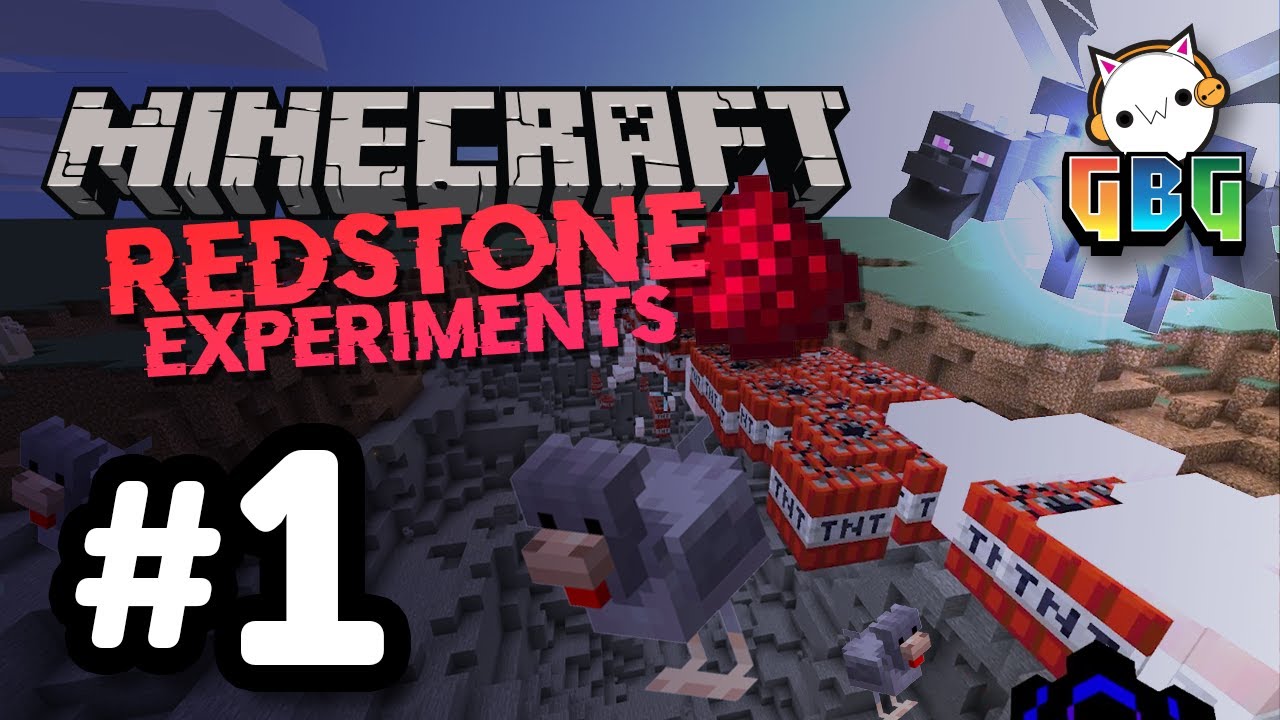 Minecraft: Redstone Experiments - Part 1 - YouTube
