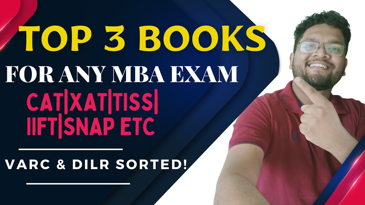 3 Books you must have for CAT and all MBA exams! | I highly recommend ...
