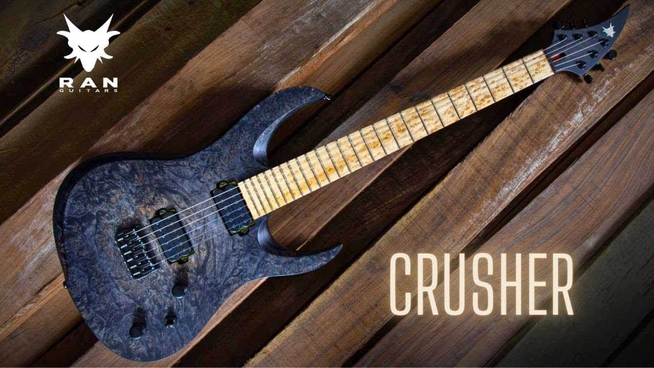 Ran Guitars - Ran Crusher 6 FT (custom guitar) - YouTube