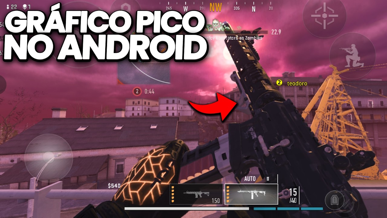 FINALMENTE! WARZONE MOBILE ZOMBIE ROYALE - PRIMEIRA GAMEPLAY - YouTube