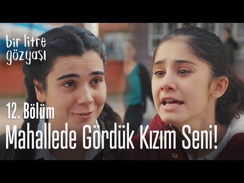 Arkadaşları, Elif'in dedikodusunu yapıyor - Bir Litre Gözyaşı 12. Bölüm