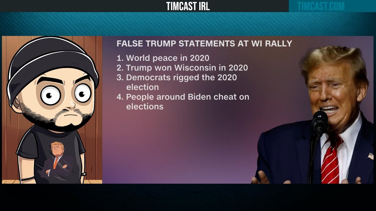 30 False Statements Made at One Rally in Wisconsin - YouTube