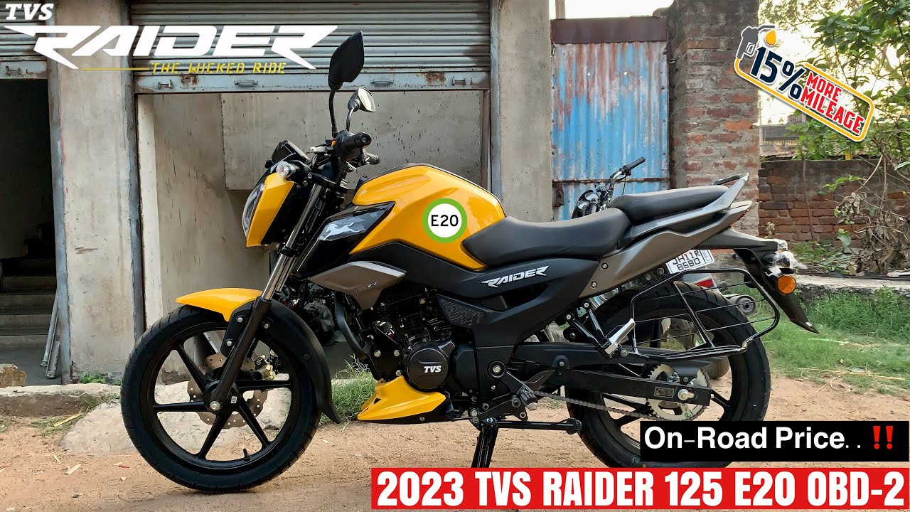 Finally 2023 New Tvs Raider 125 Bs-7 E20 OBD-2😍| Detailed Review | On ...