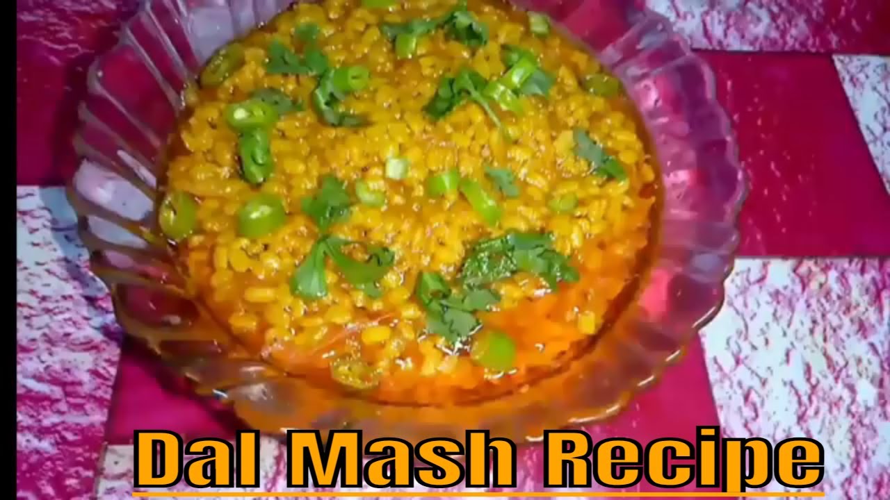 Dal Mash Recipe | Urad Daal | Easy Dal Mash Recipe | White Lentil Gram ...