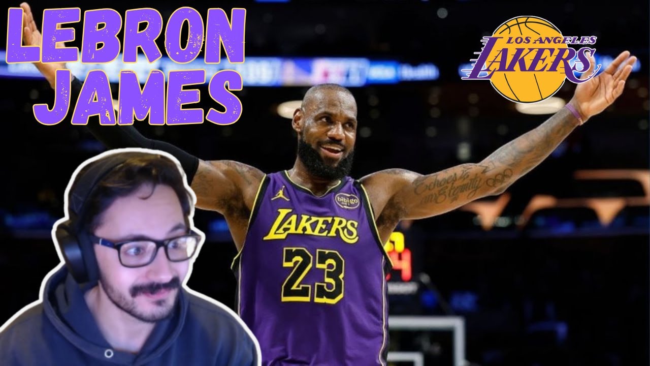 My First Time Reacting to LeBron James - Day 21 of Learning Basketball ...