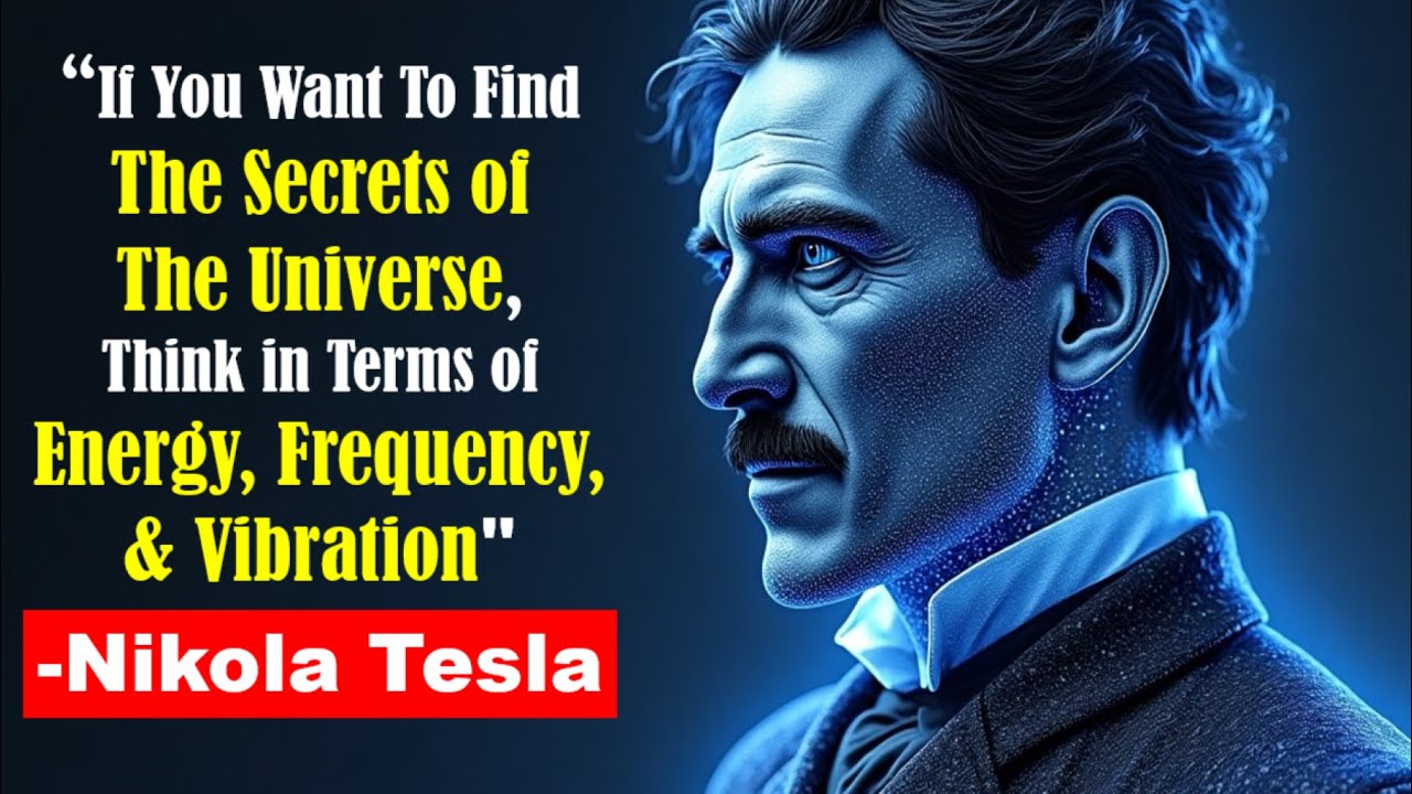 NIKOLA TESLA: To Find The Secrets of The Universe, Think in Terms of ...
