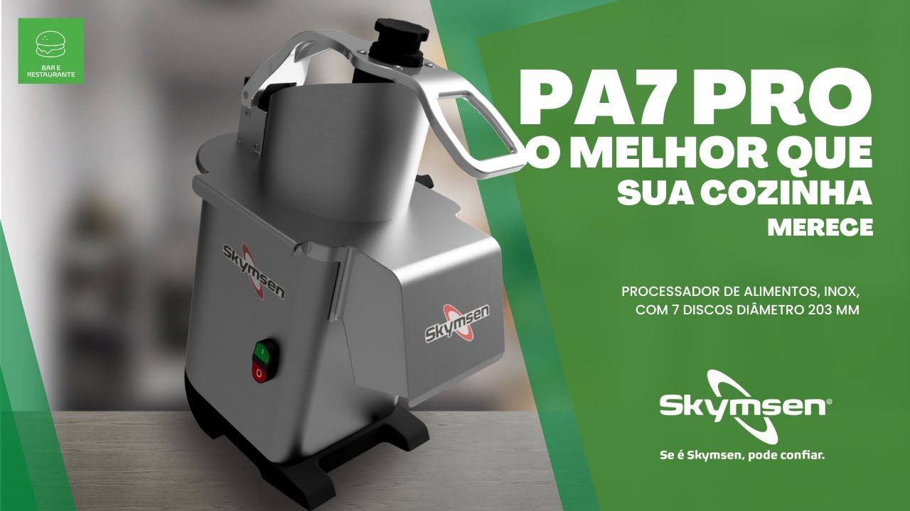 Processador de Alimentos - PA7 PRO - YouTube
