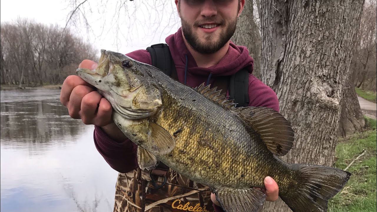 Spring Smallmouth Fishing Michigan - YouTube