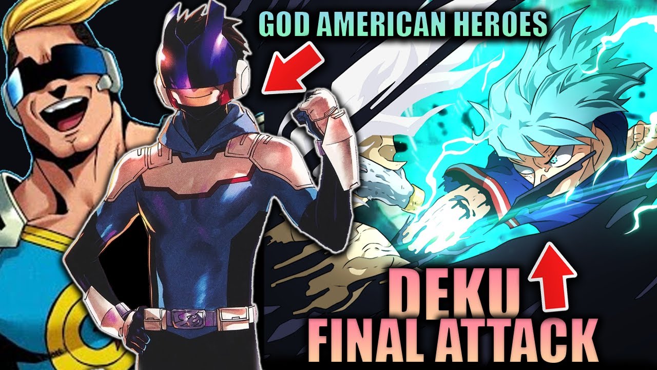 Deku's Final Attack + Strongest American Heroes Help Deku / My Hero ...