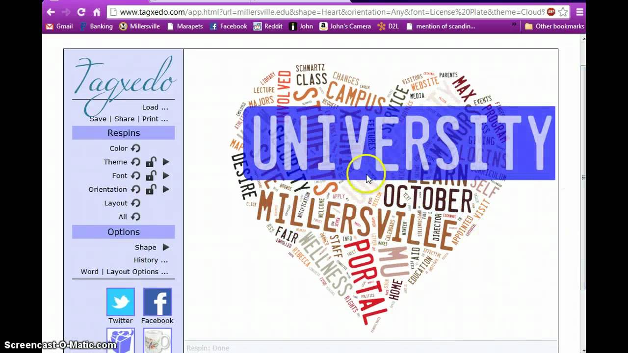 How to use Tagxedo.com - YouTube