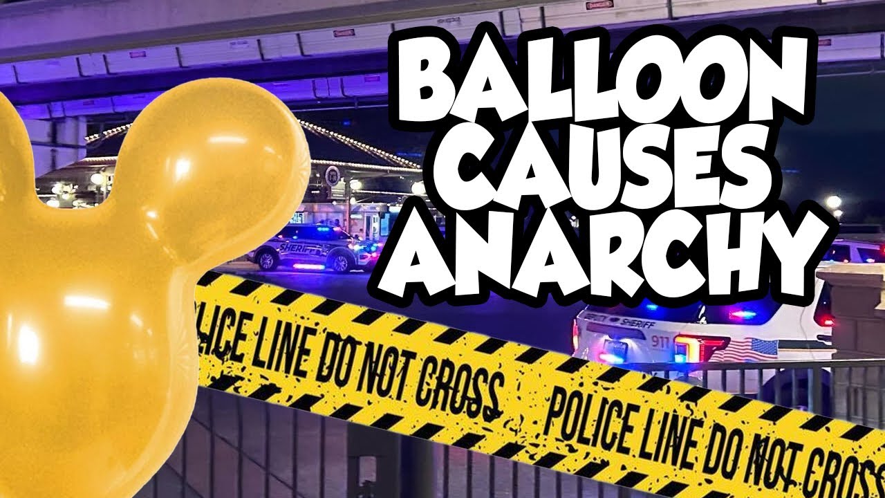 Disney Balloon Causes Mass Anarchy at Magic Kingdom, New Disneyland ...
