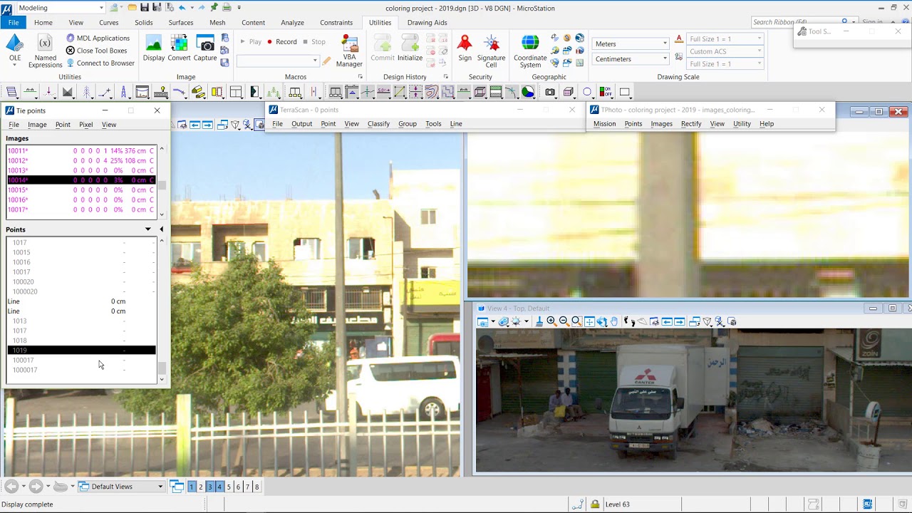 Mobile Mapping Systems - Cubic Images Processing - tie points by using TerraPhoto tools - YouTube