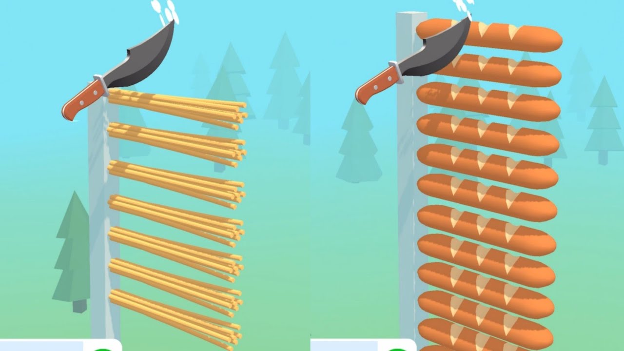 Slice It All - Very Satisfying And Relaxing ASMR Slicing Game - YouTube