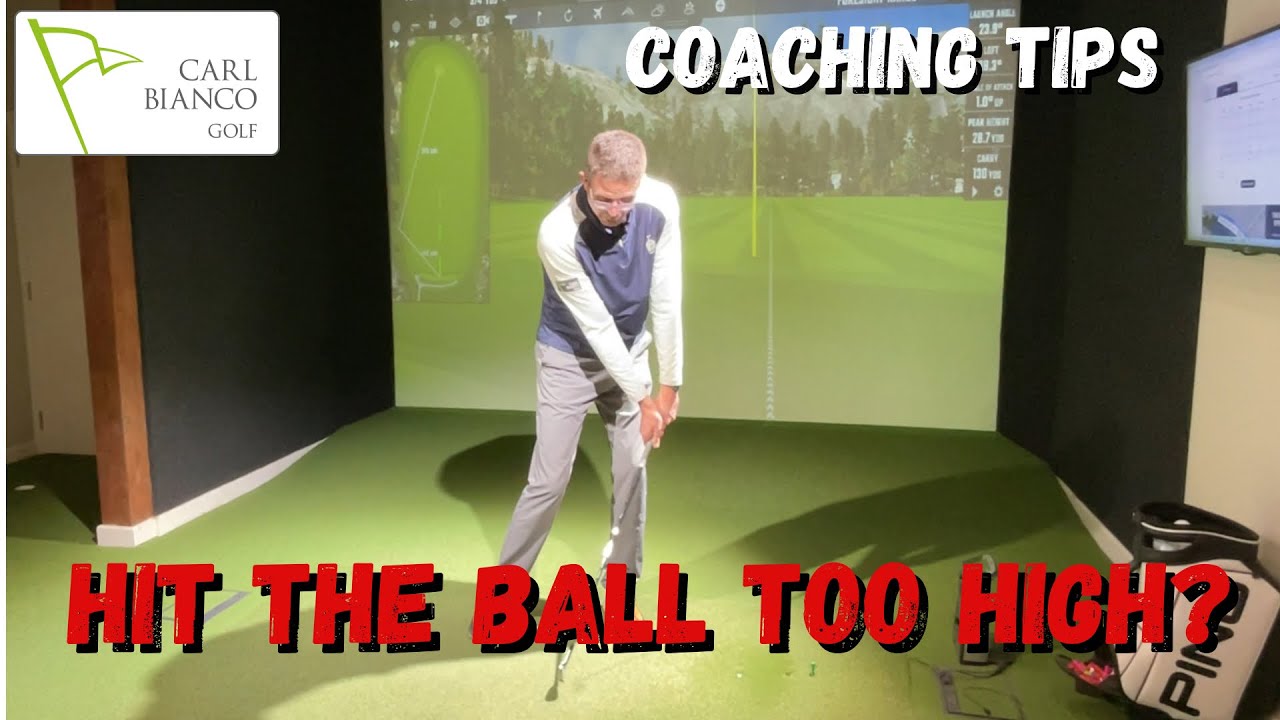 Hit the Ball Too High? - YouTube