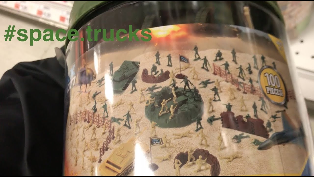 Maxx Action "Commando Series Battle Group" 100pc. Army Man Bucket at ...