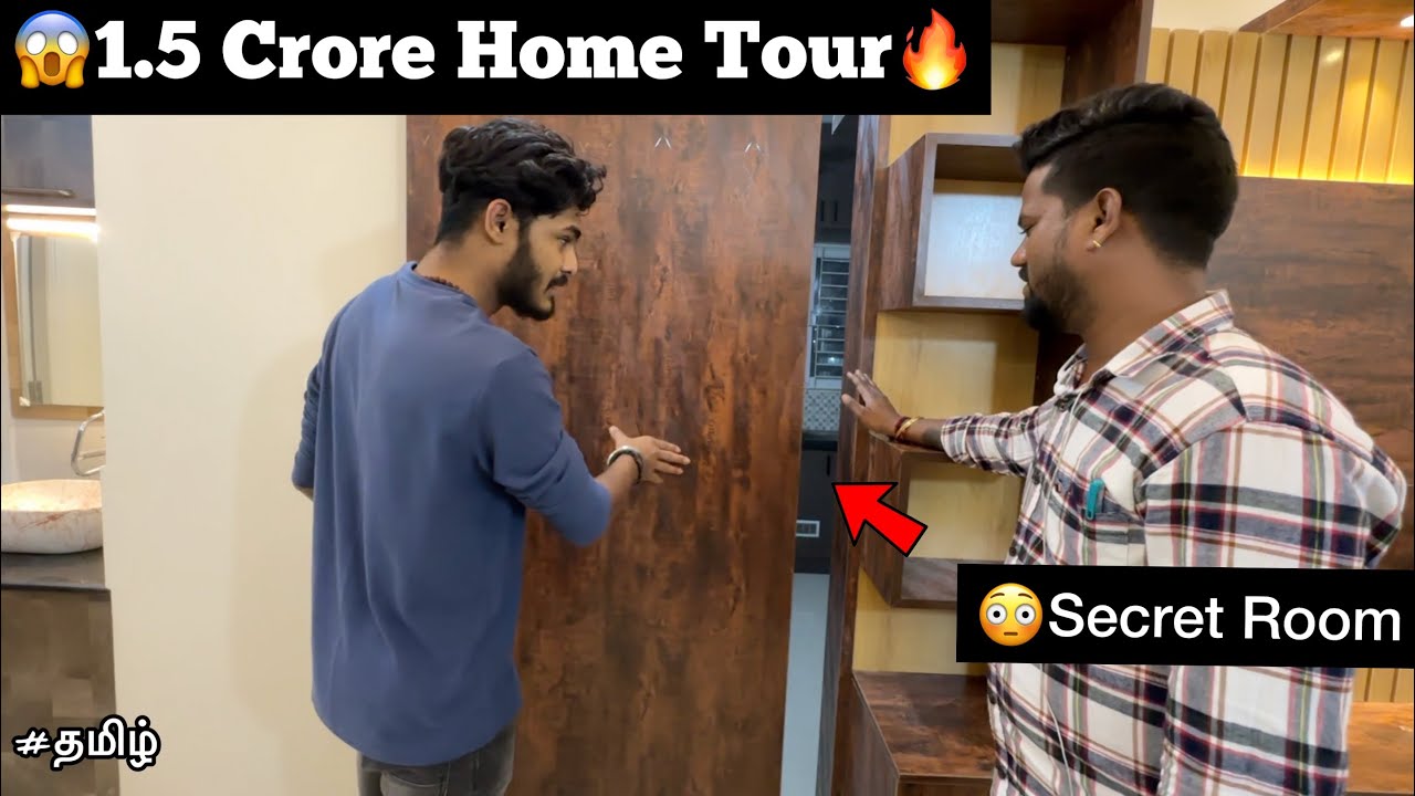 😱1.5 Crore Home Tour🔥 Reveling Secret Room😳| TTF | Tamil | - YouTube