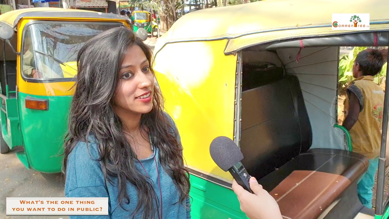 Street Interview Bangalore| What do you wanna do in public? India ...