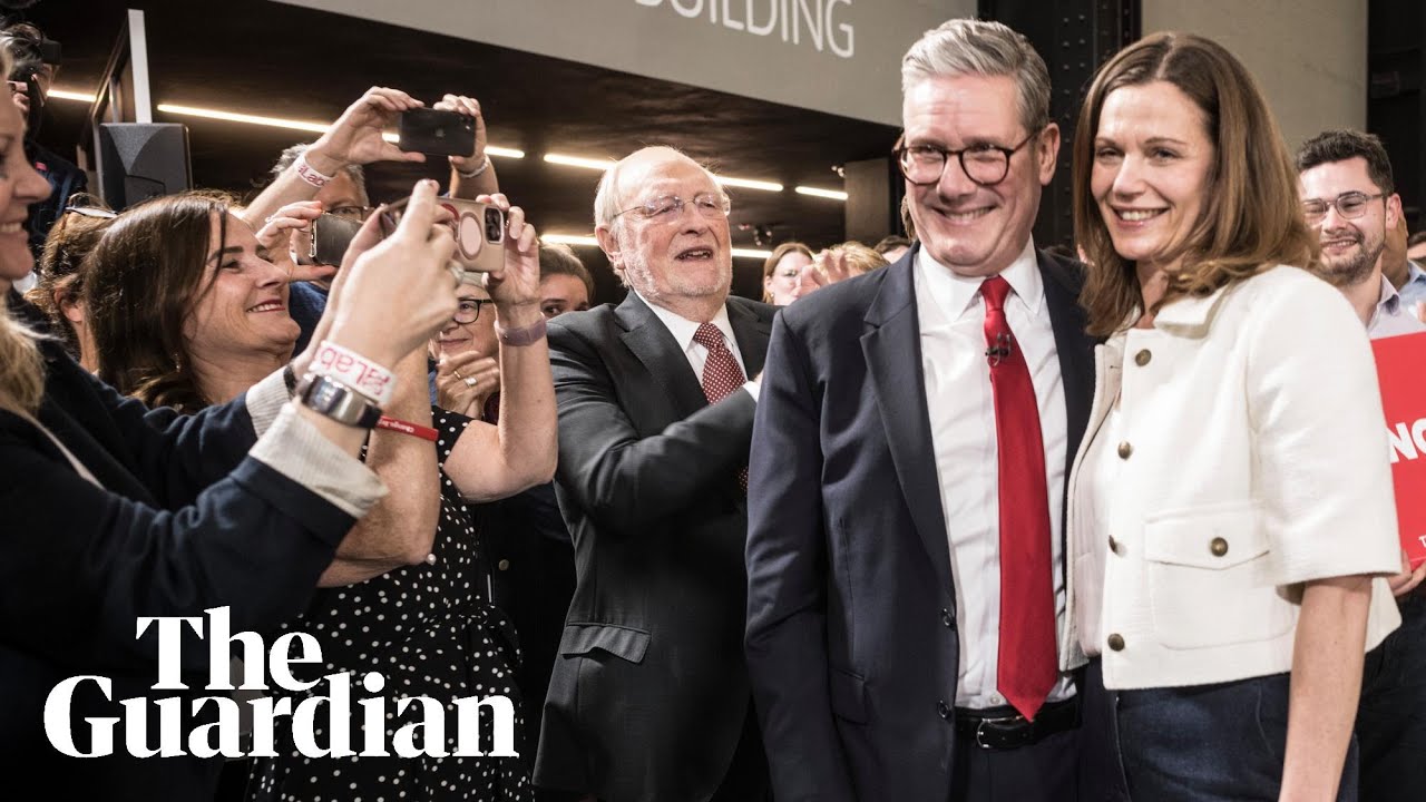 How Labour did it: key moments from the UK 2024 general election night ...