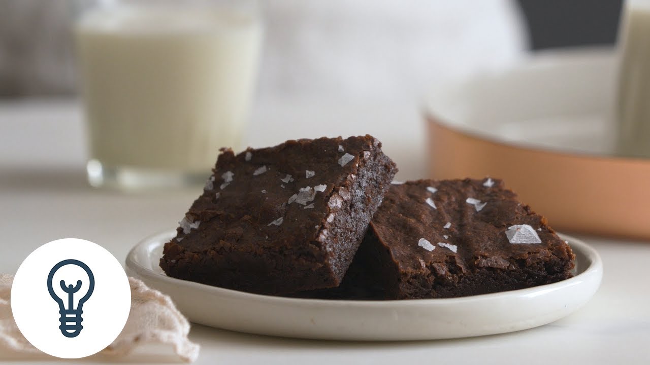 Alice Medrich's Best Cocoa Brownies | Genius Recipes - YouTube