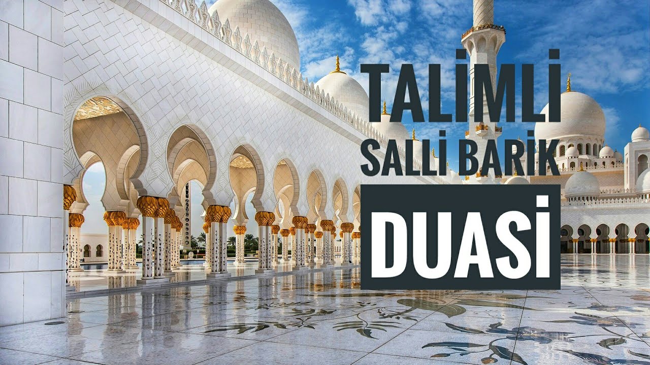TALİM DERSİ 3 SALLI BARİK DUASİ - YouTube
