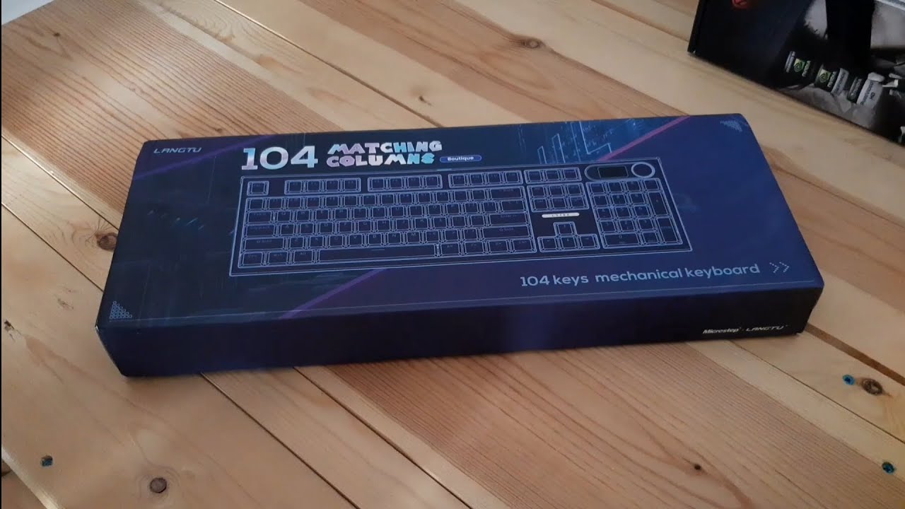 Langtu lt104 budget mechanical gaming keyboard review - YouTube
