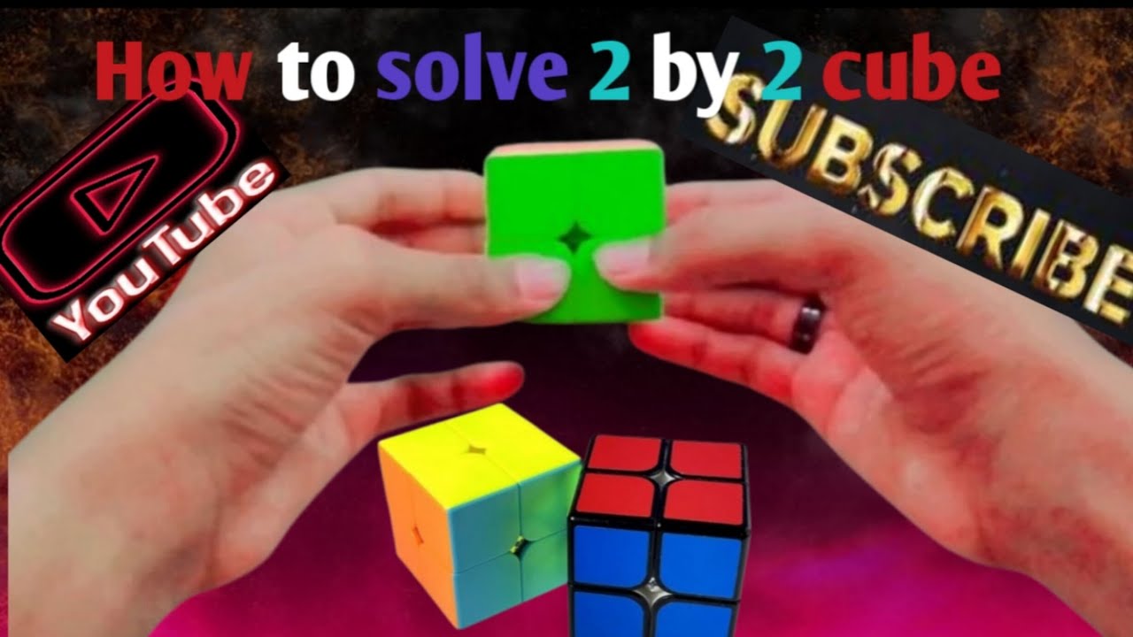 How to solve Rubik's cube 2 by 2 (Part 1)|Asad Gaming Trix| - YouTube