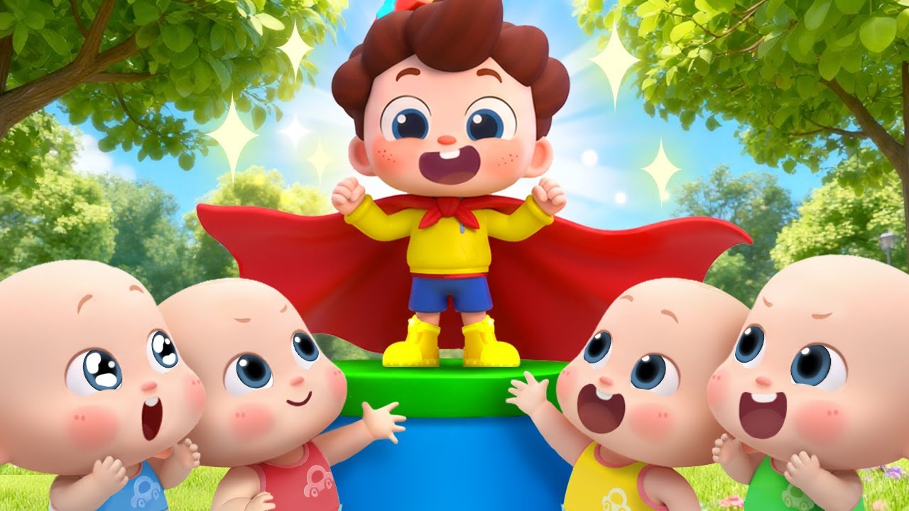Be Brave, Baby! | I am a Superhero | Emotions Song | Nursery Rhymes ...