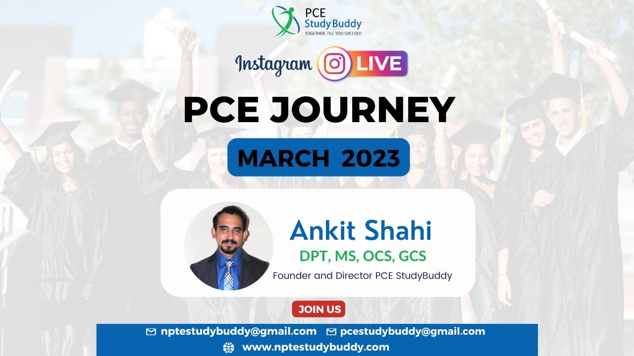 🔴PCE Journey - March 2023 | PCE StudyBuddy - YouTube