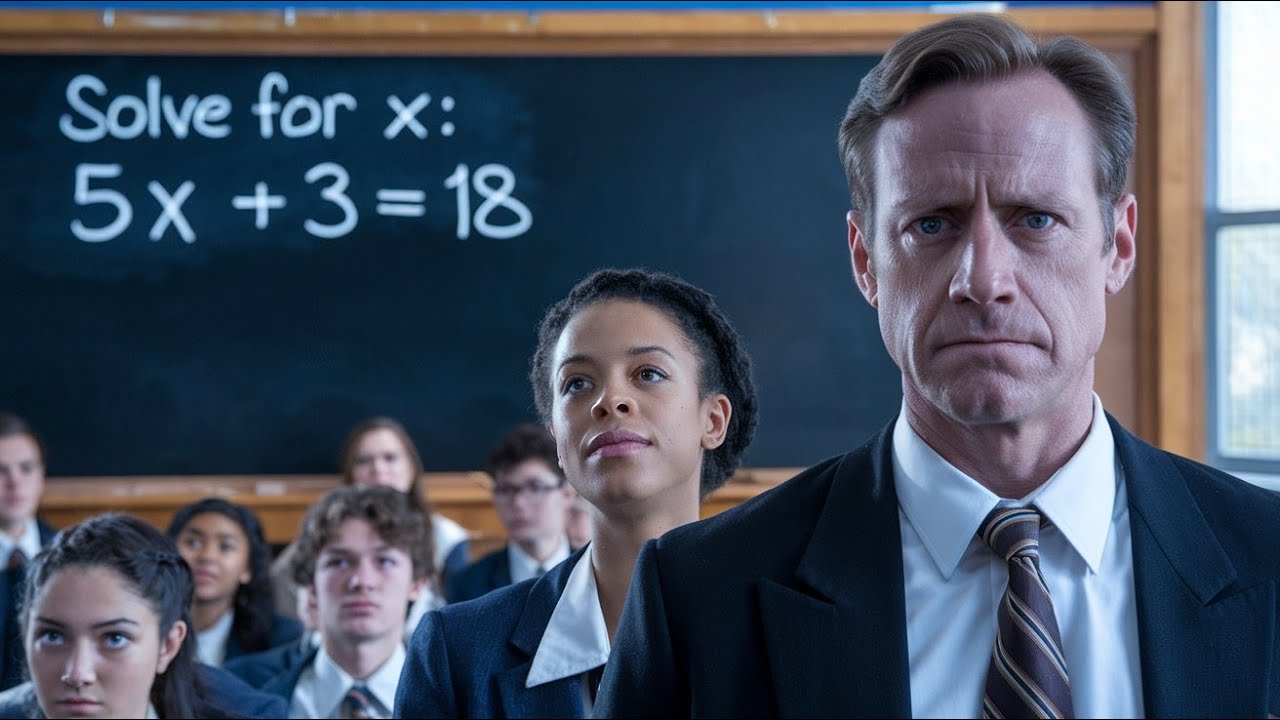 Elite Teacher Forces Janitor's Daughter to Solve a Math Problem ...