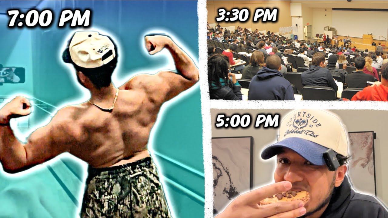 Realistic Grad School Life as A Bodybuilder | Back Day - YouTube