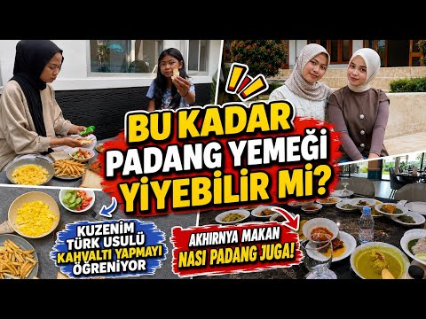 NİHAYET BEN BUNU YİYEBİLİRİM‼️ ENDONEZYA’DA TÜRK USULÜ KAHVALTI 🥰 AKHIRNYA MAKAN NASI PADANG😅