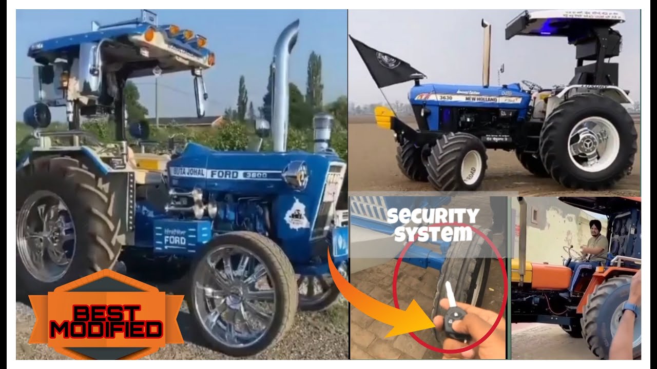 50 LAKH KA FORD MODIFIED||BEST HARYANA PUNJAB TRACTOR MODIFIED - YouTube