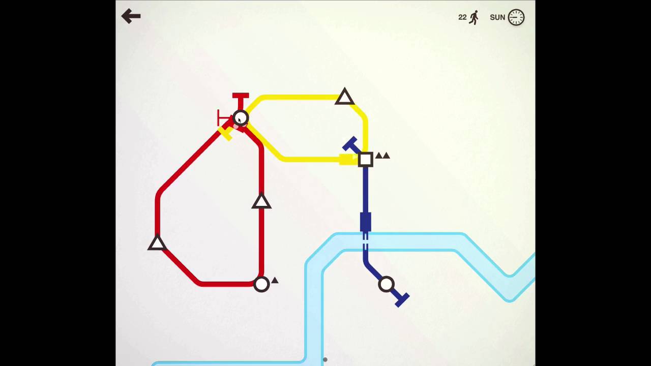 Mini Metro - Early Prototypes - YouTube