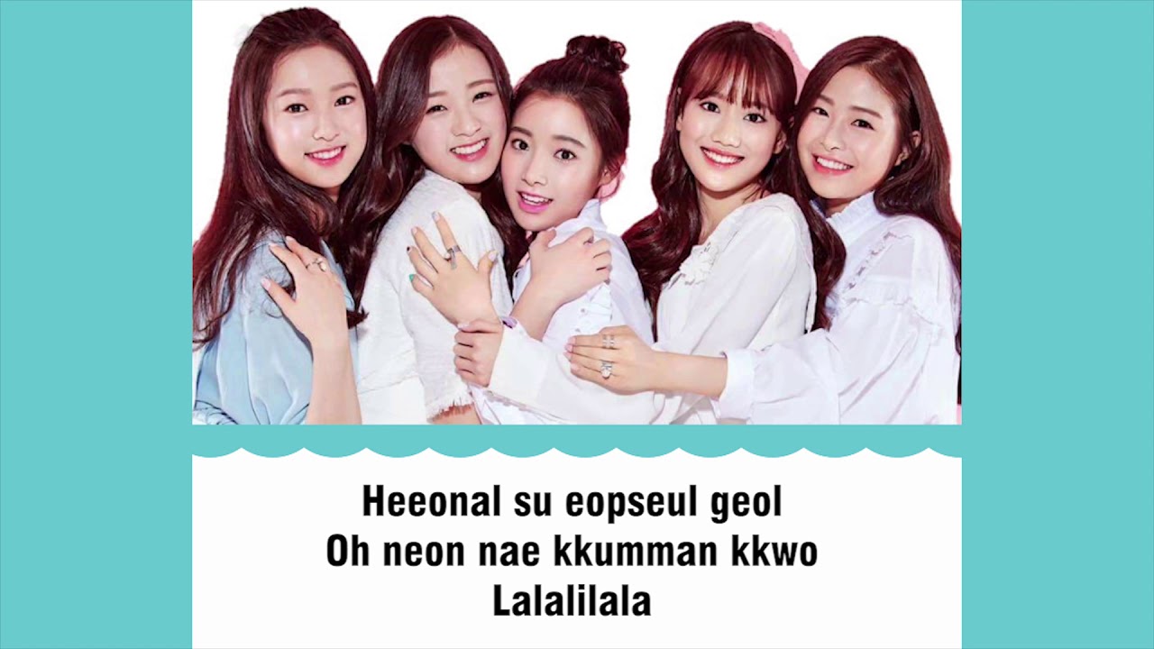 APRIL – 'LALALILALA' Lyrics - YouTube