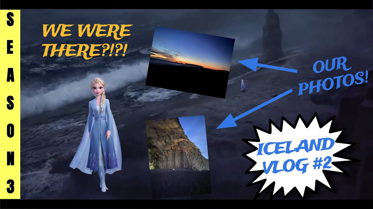 WE WENT TO THE FROZEN 2 BEACH??!! (Iceland Vlog #2) (Vlog #83) - YouTube