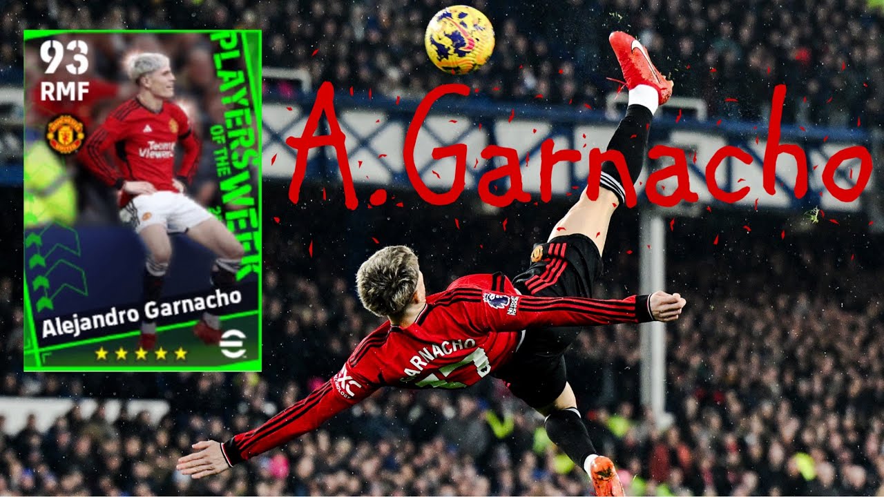 Garnacho skills in efootball 2024 - YouTube