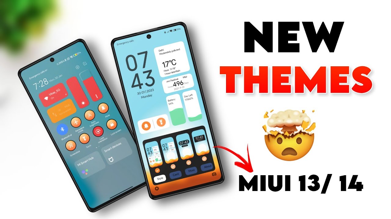 3 NEW MIUI 13/14 THEMES TO TRY | BEST THEME FIR XIAOMI,REDMI & POCO ...