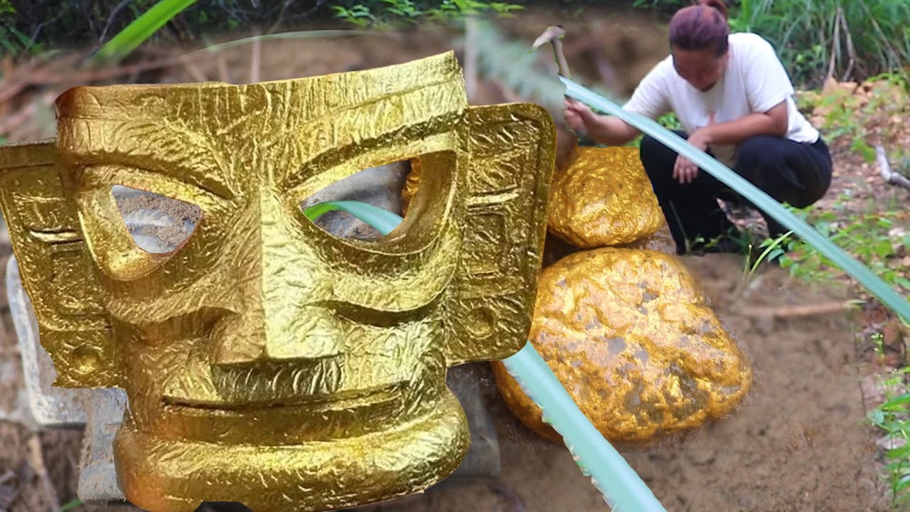 The most valuable treasure I have found so far (Bronze Mask) - YouTube