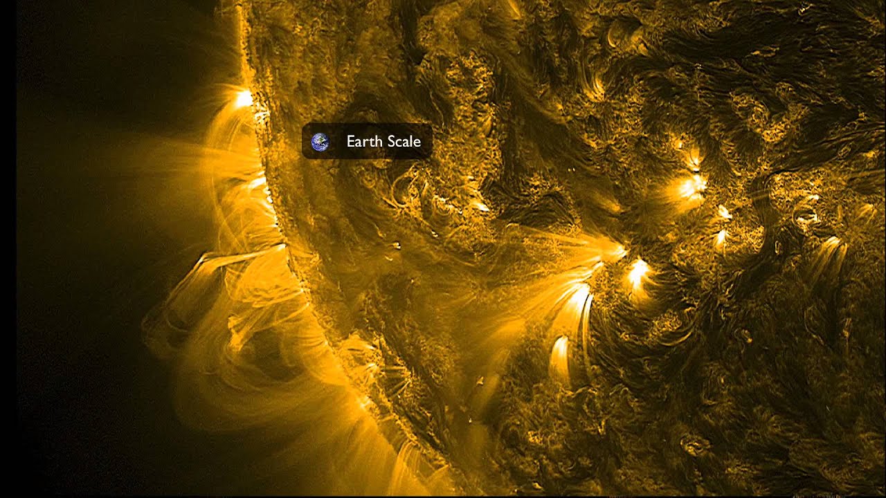 Amazing Eruption on the Southeast Solar Limb - YouTube