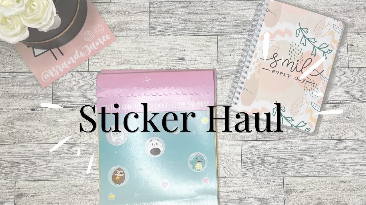 Planner Sticker Haul from @SweetKawaiiDesign - YouTube