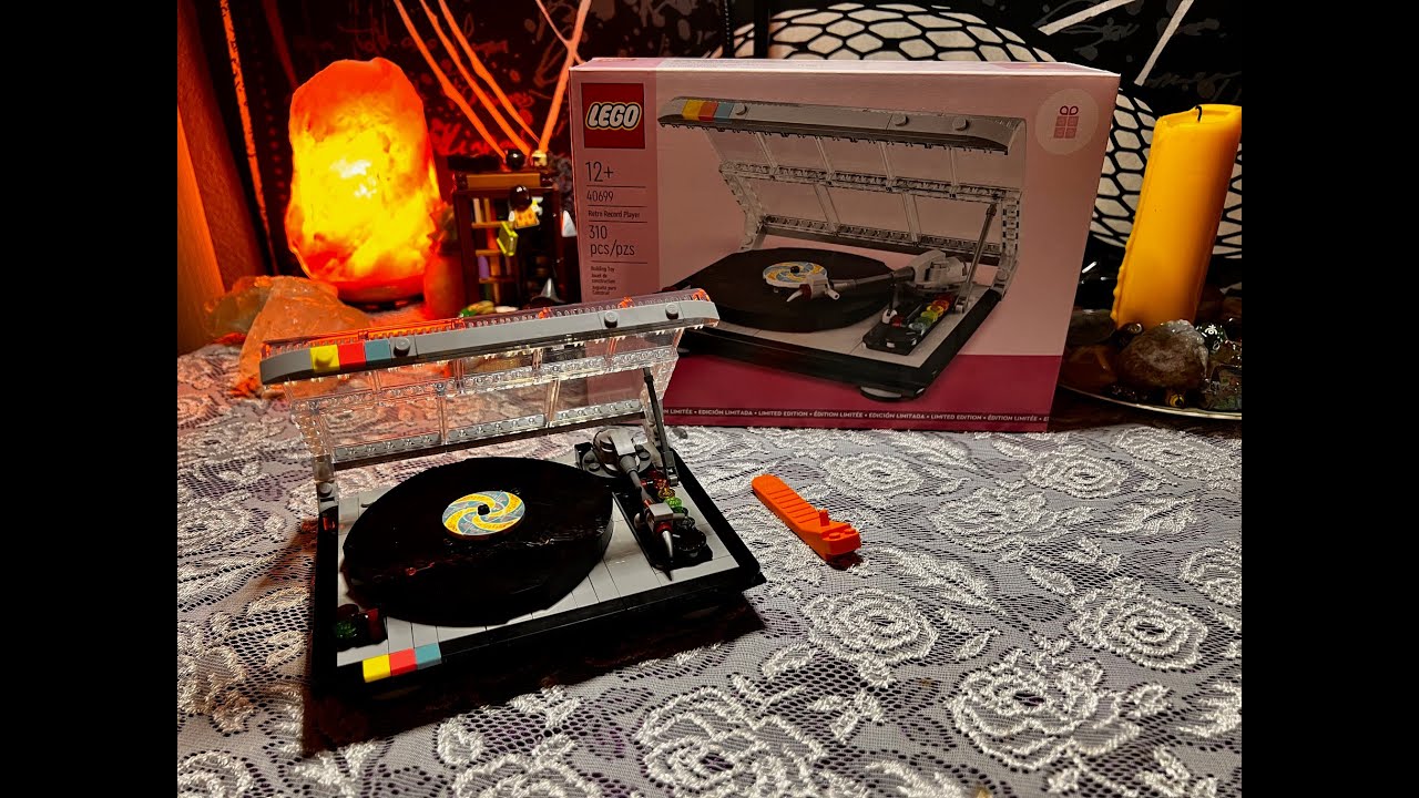 Lego Set #40699 - Retro Record Player - YouTube