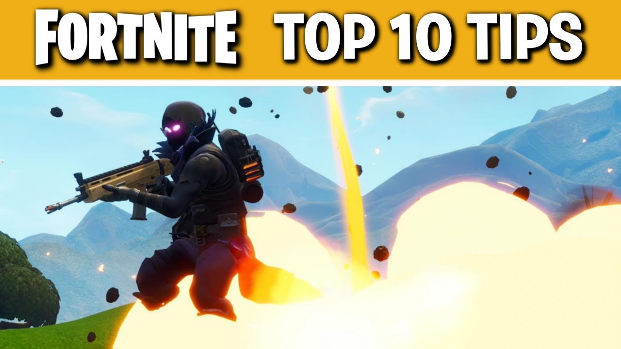 Fortnite Battle Royale Top 10 Situations Tips and Tricks #6 - YouTube