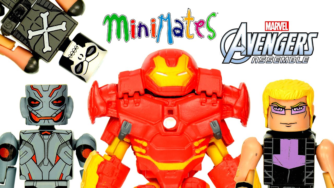 Avengers Assemble Marvel Minimates Series 1.5 Walgreens Exclusive w ...